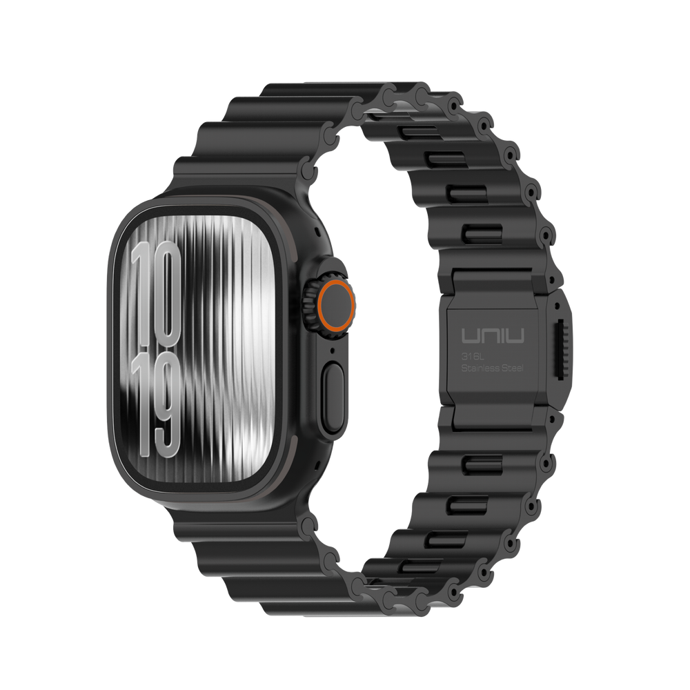 UNIU®｜Apple Watch 系列｜316L 金屬錶帶・專業改裝殼・運動錶帶